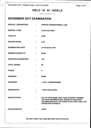 NOTICE ON JUDGEMENT UNDER SECTION 65A OF ACT 32 OF 1944 - Studocu