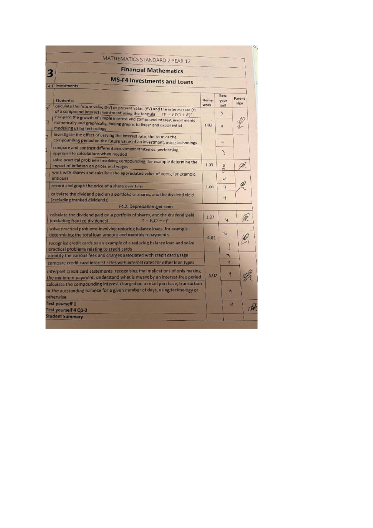 Doc3 - past paper - ial Mathematics vestments and Loans and exponential ...