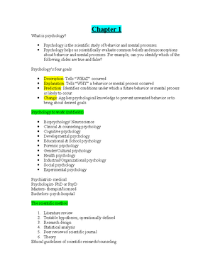 Chapter 7- the human memory - Chapter 7: The Human Memory 7 Encoding ...