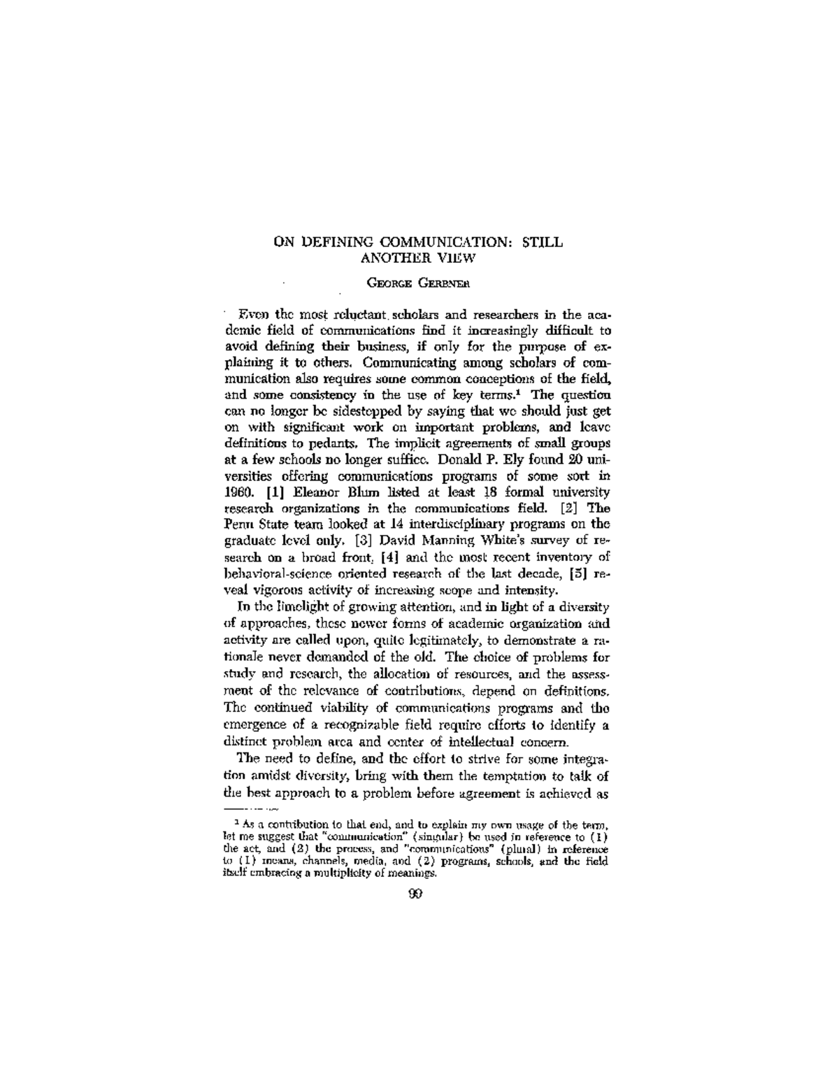 COMM 101: Understanding Communication Effects and Strategies - Studocu