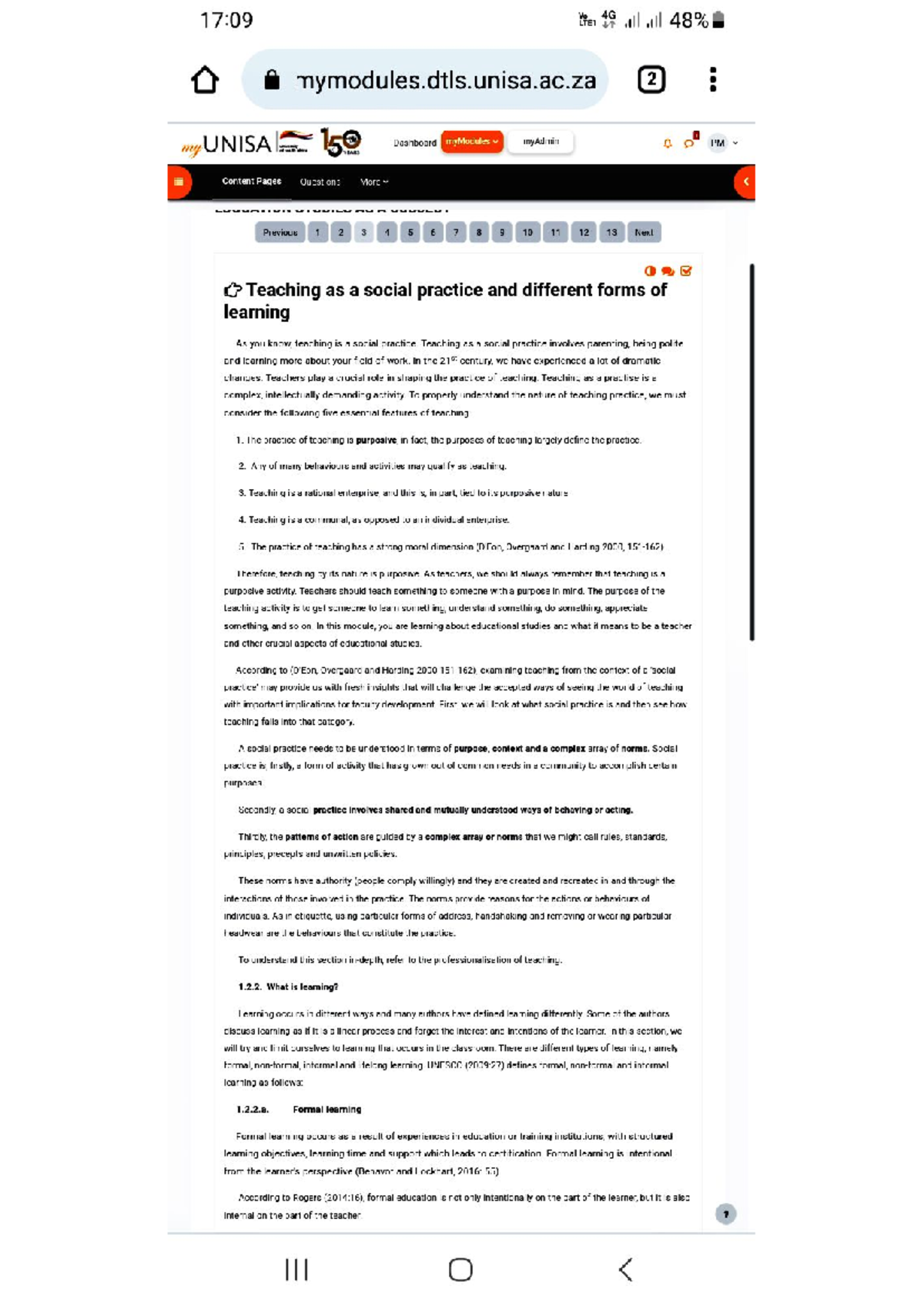 EDS3701 Study Notes and Key Insights for Exam Preparation - Studocu