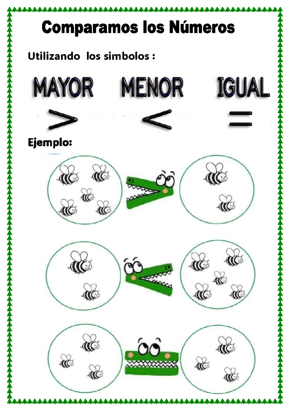 Comparamos Numeros - MISS DORA - Matemática II - Utilizando los ...