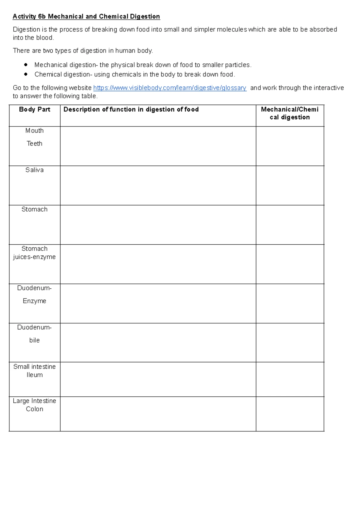 Year 8 Chemistry Test (with Answer Sheet) - Comprehensive Assessment ...