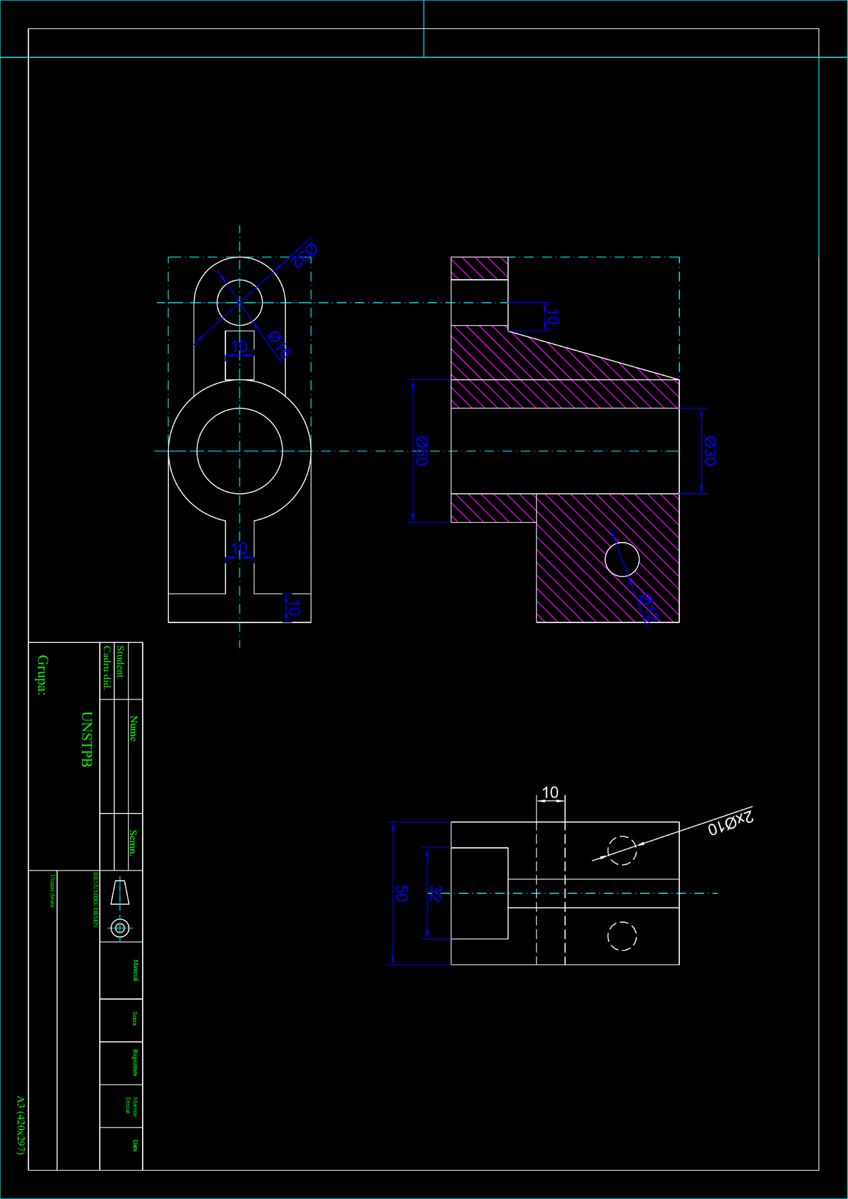 AUTOCAD PIESA, culori inversate pdf - Grafică asistată de calculator ...