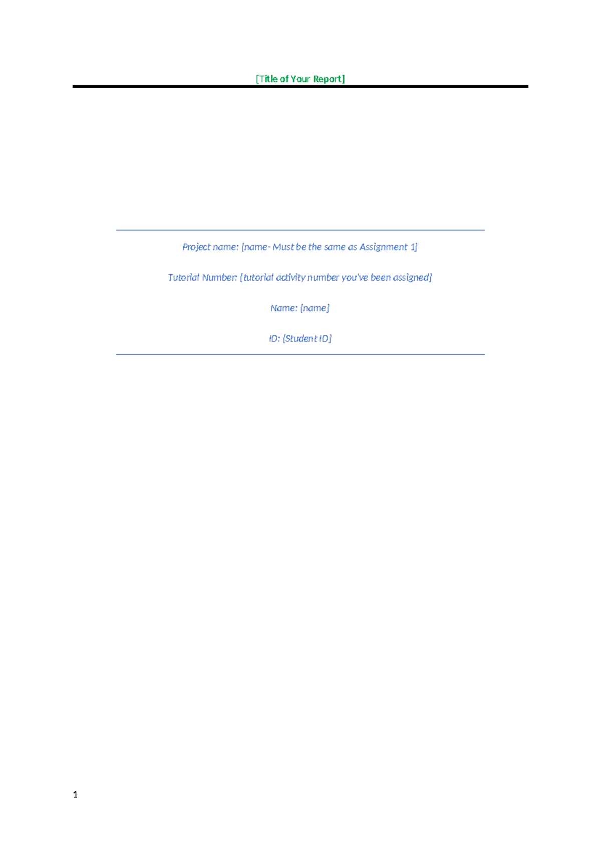 Assignment 2: Project Evaluation - SP25 - Final Report - Studocu