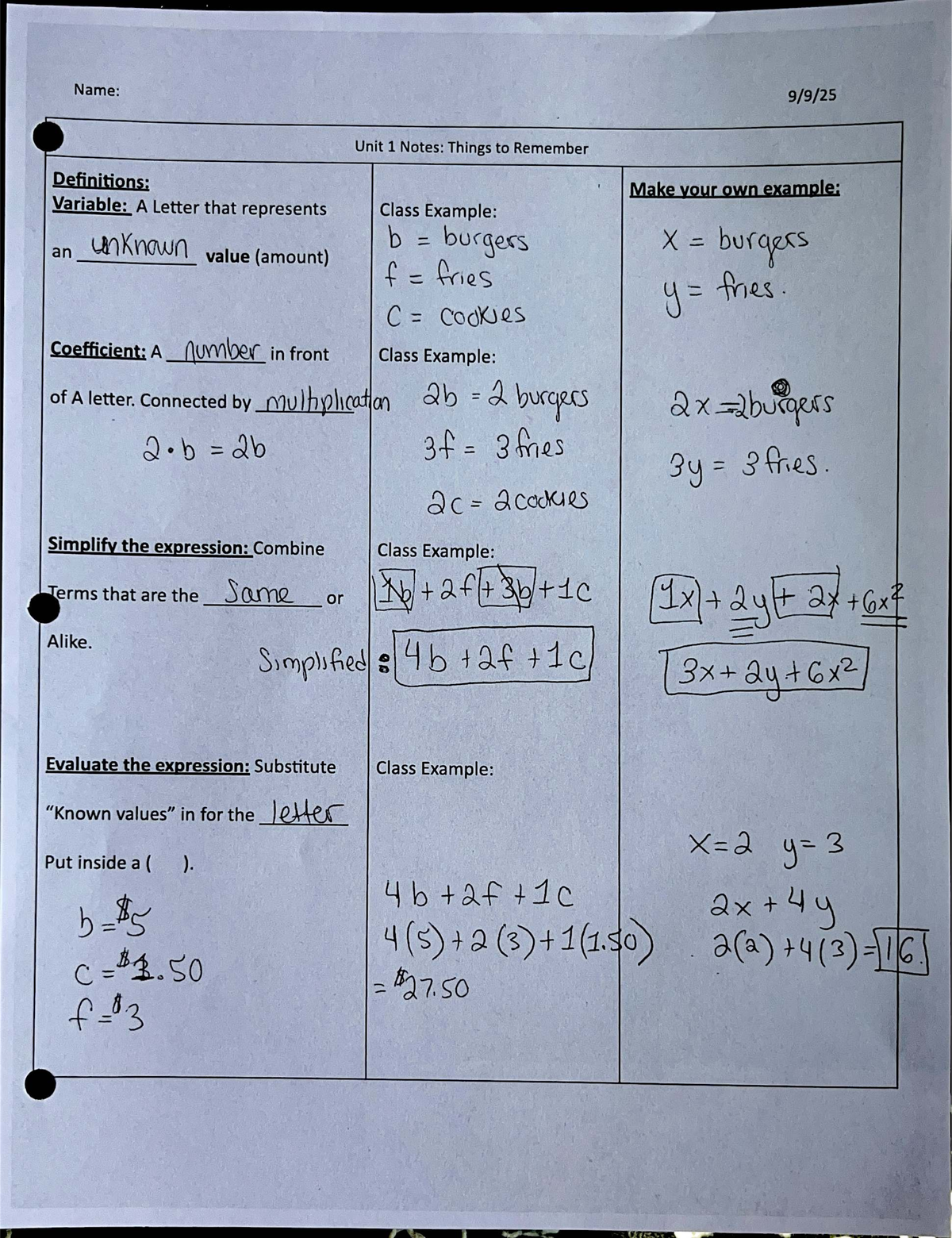 Final Exam Review Notes for Course XYZ: Unit 1 Key Concepts - Studocu