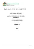 2025 Physical Sciences P1 Grade 12 Revision Questions and Solutions ...