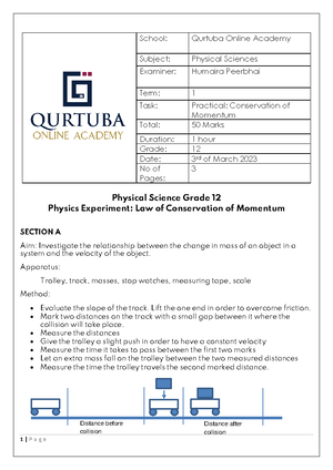 2018 Titration Practical -grade 12 - TERM 2: PRACTICAL INVESTIGATION ...