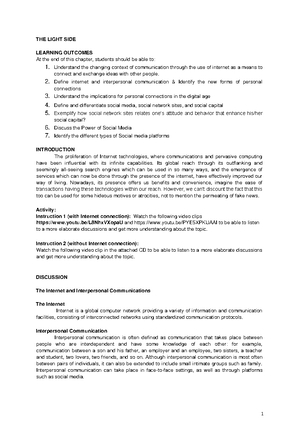 Narrative Report - Acknowledgement: I would like to express my sincere ...