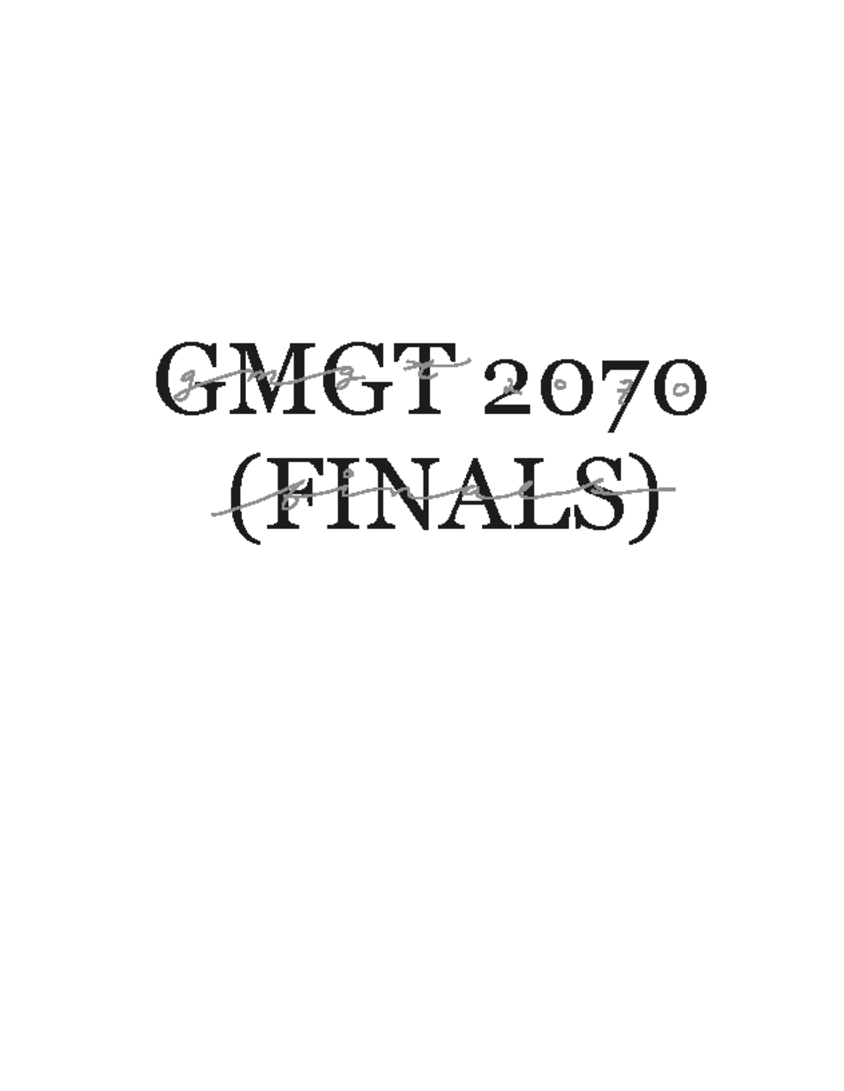 GMGT 2070 Final Exam Notes: Team Communication & Dynamics - Studocu