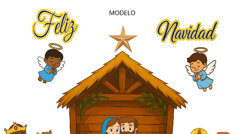 MODELO Panel Navideño - Feliz Navidad m H - Studocu