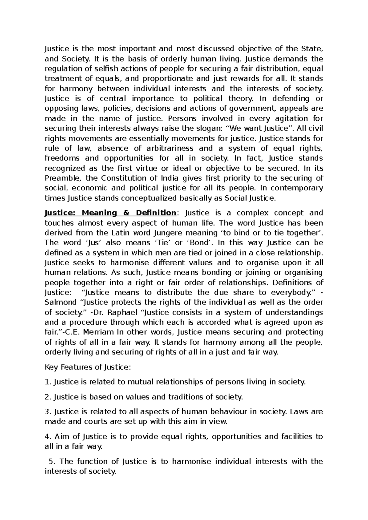 Justice: Understanding Its Meaning, Types, and Importance in Society ...