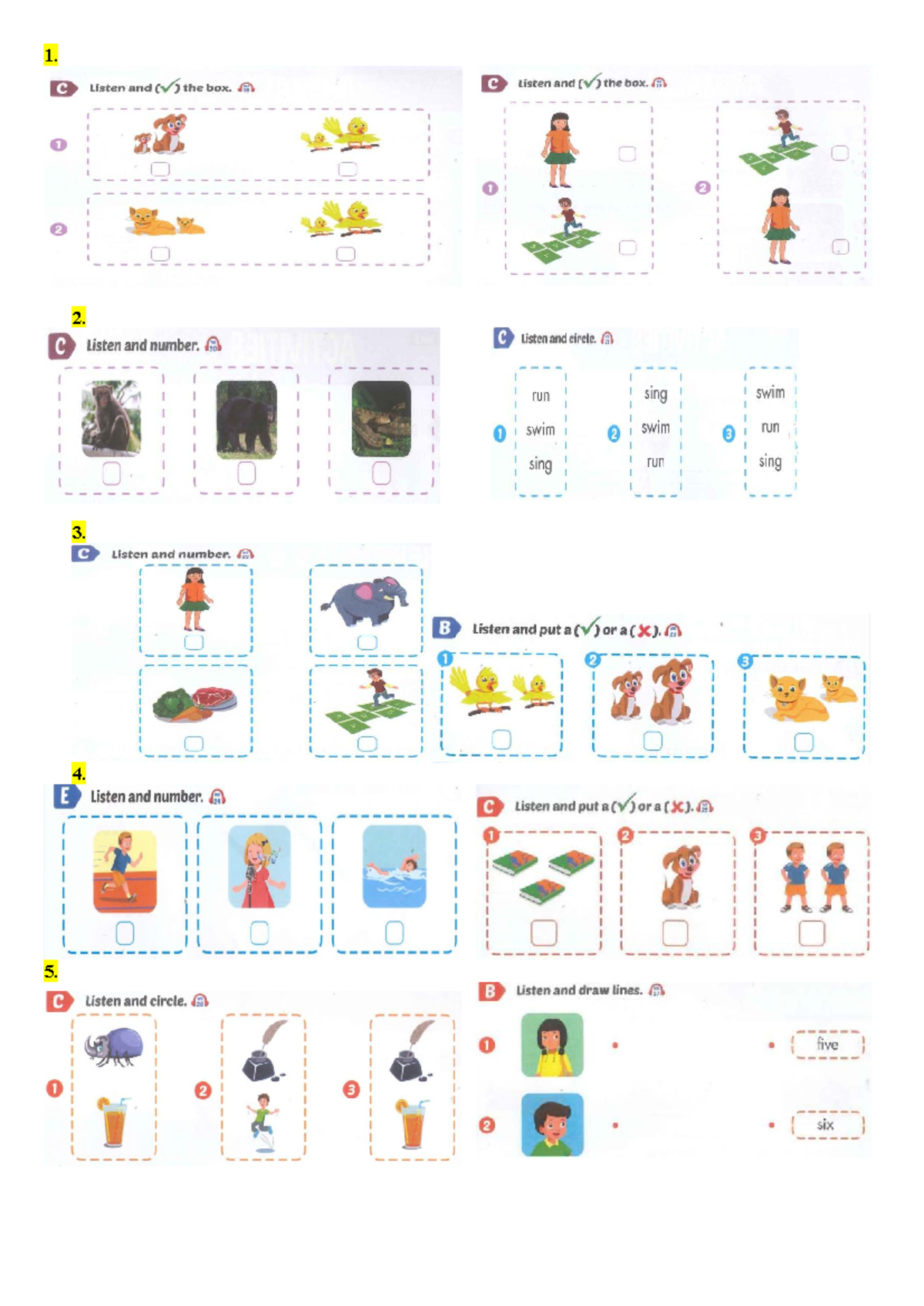 Listening Activities and Exercises for ESL Students - Studocu