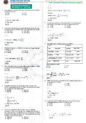 MESL-Formulas-pdf - For Board Exam - Mechanical Engineering - Studocu
