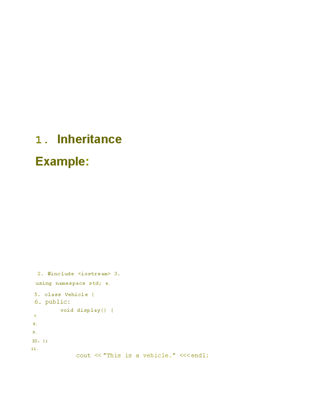 OOPS - OOPs notes, object oriented programming , mainly based on C++ ...