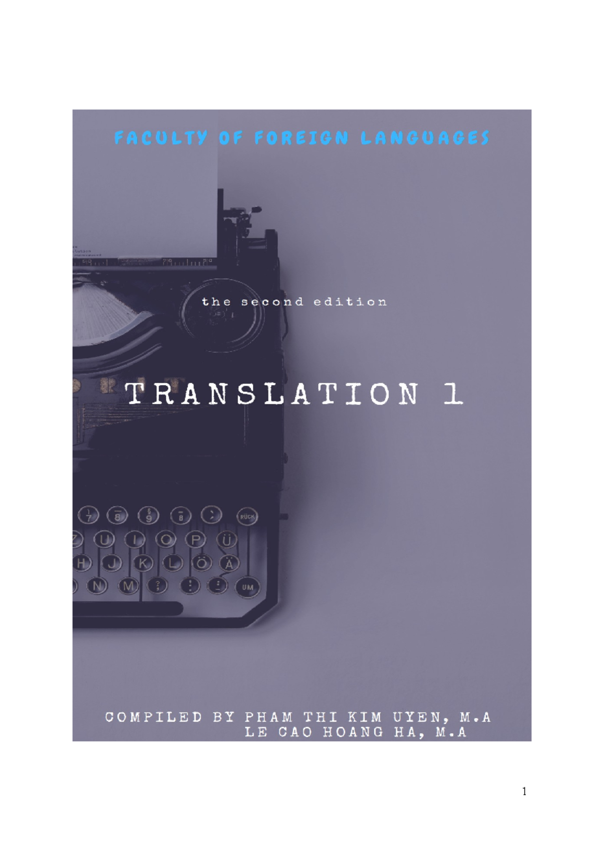 Translation 1 - Textbook Overview and Lesson Notes (2021) - Studocu