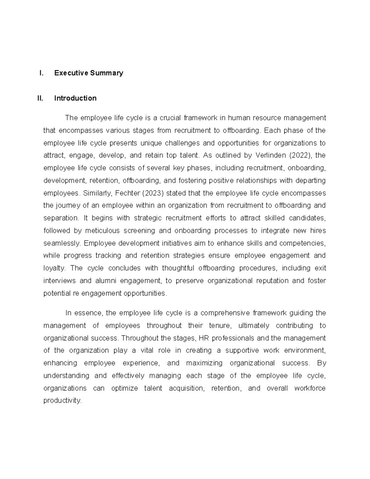 HBO Capstone Project: Comprehensive Employee Life Cycle Management ...