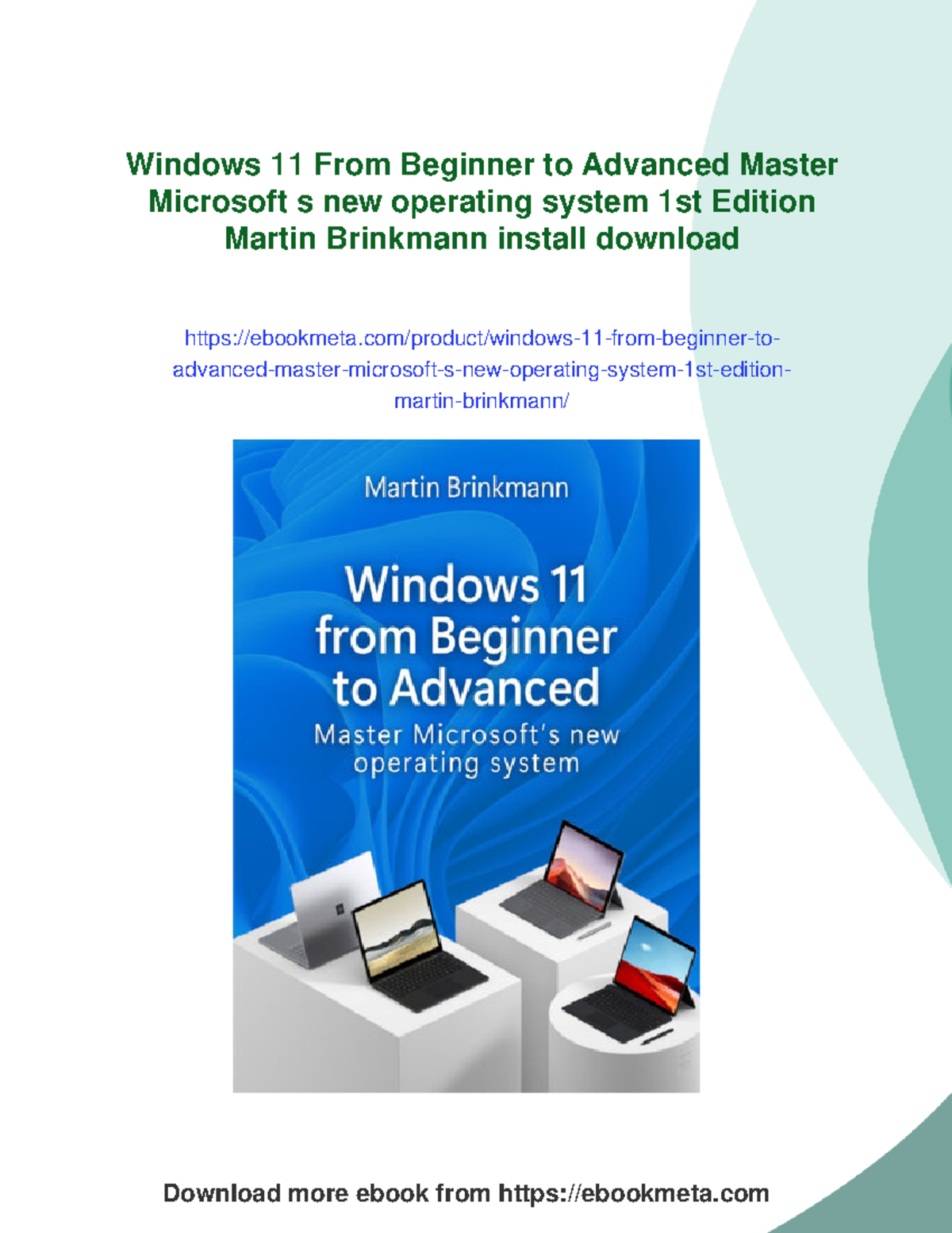 Windows 11: A Comprehensive Guide from Beginner to Advanced - Studocu