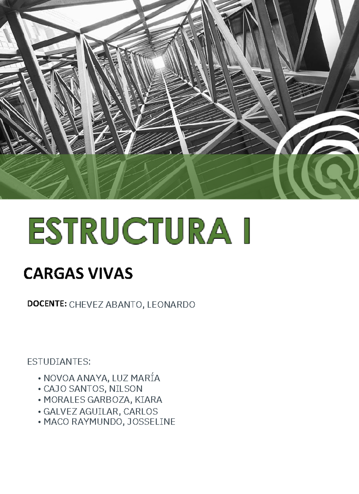 Cargas Vivas en Arquitectura: Estudio de Ambientes y Cálculos - Studocu