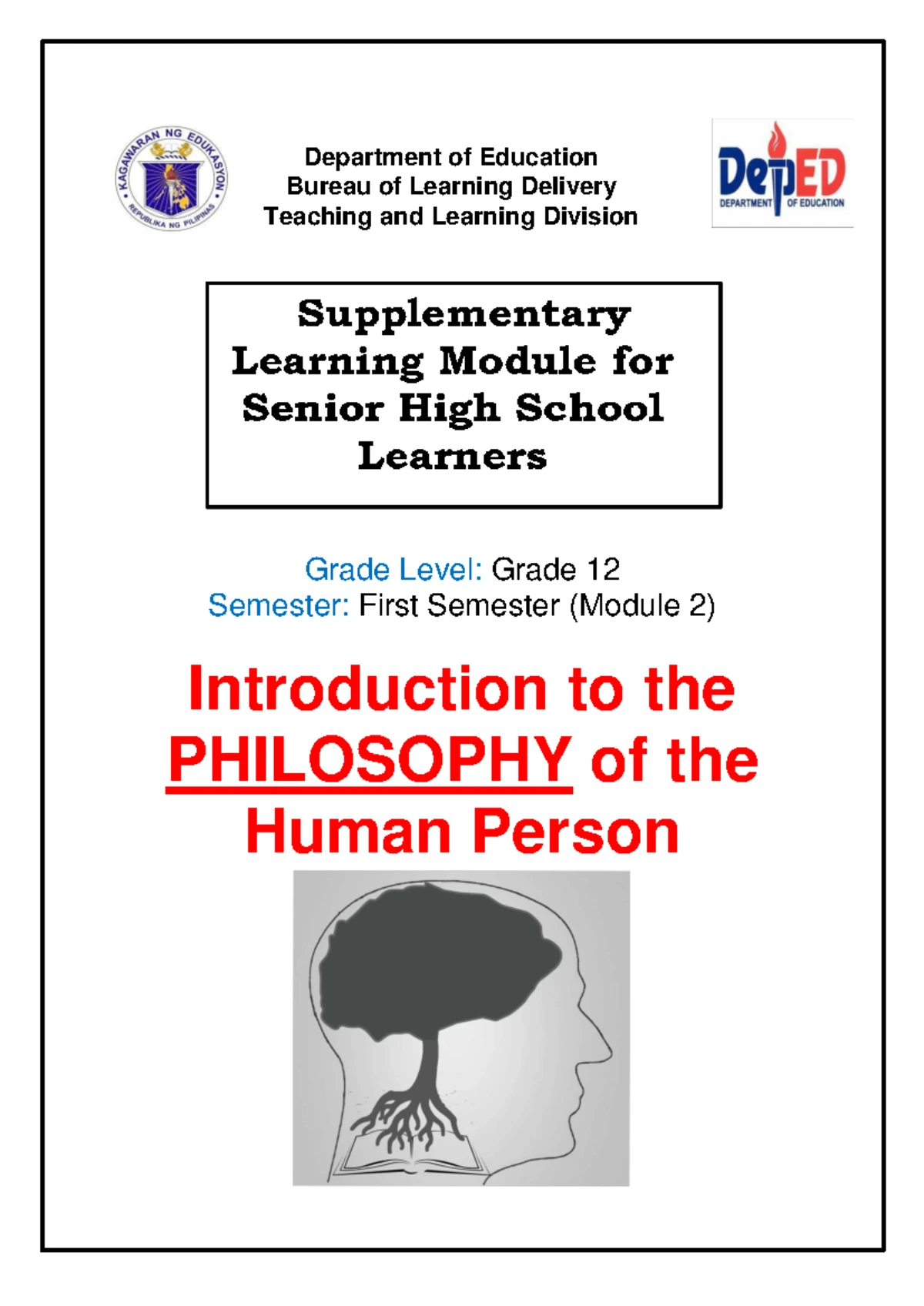 ADM Philo- Module-1 - module and ppt - Introduction to Philosophy of ...