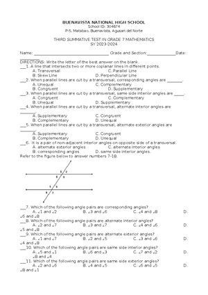 Basic Education Enrollment Form (BEEF) SY 2024-2025 - (Enclosure No. 1 ...