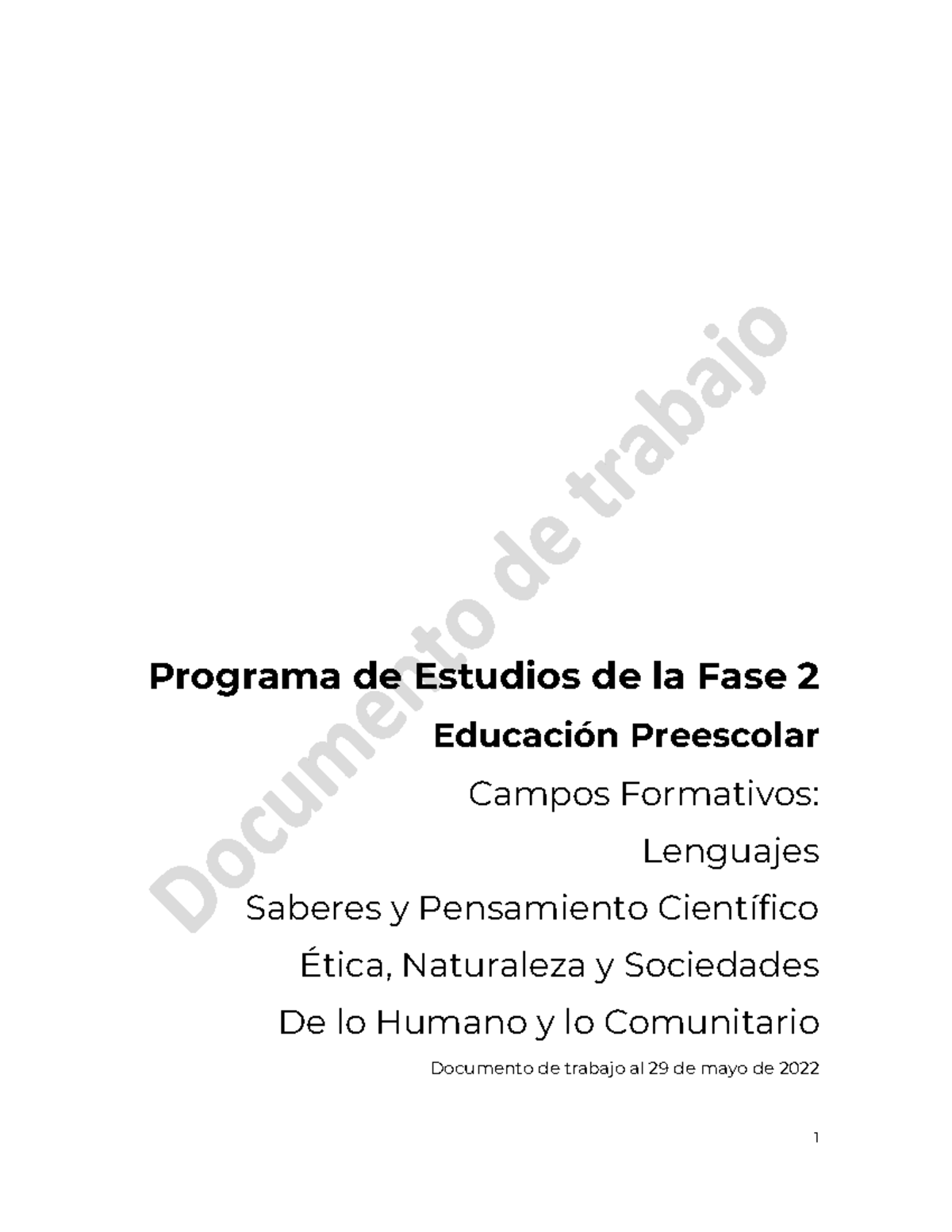 Programa de Estudios Fase 2: Lenguajes y Comunicación en Educación ...