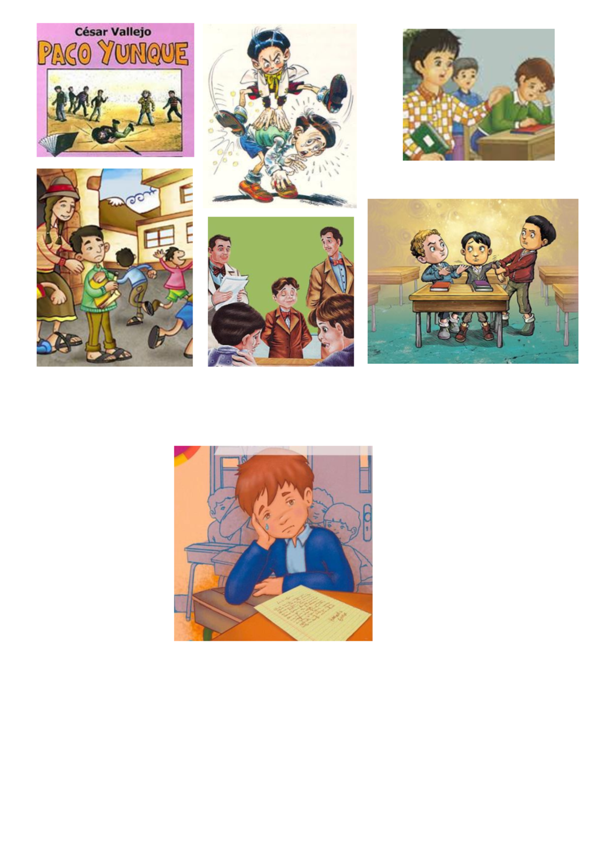 Personajes Principales y Mensaje de "Paco Yunque" - LIT101 - Studocu