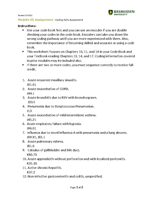 [Solved] what is the ICDCM code for Colitis due to Clostridium difficile - ICD-CM Coding (HIM ...