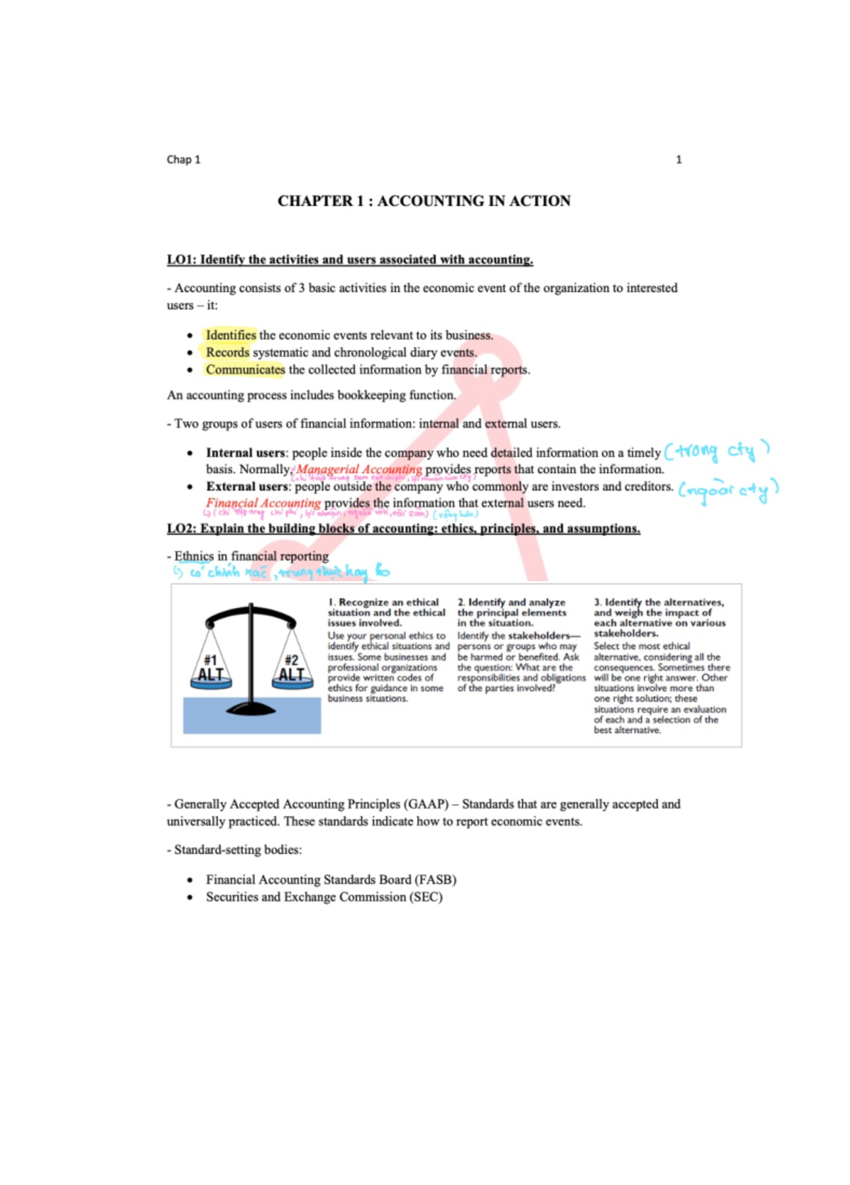 N3 - notes3 - Principles of Accounting - Studocu