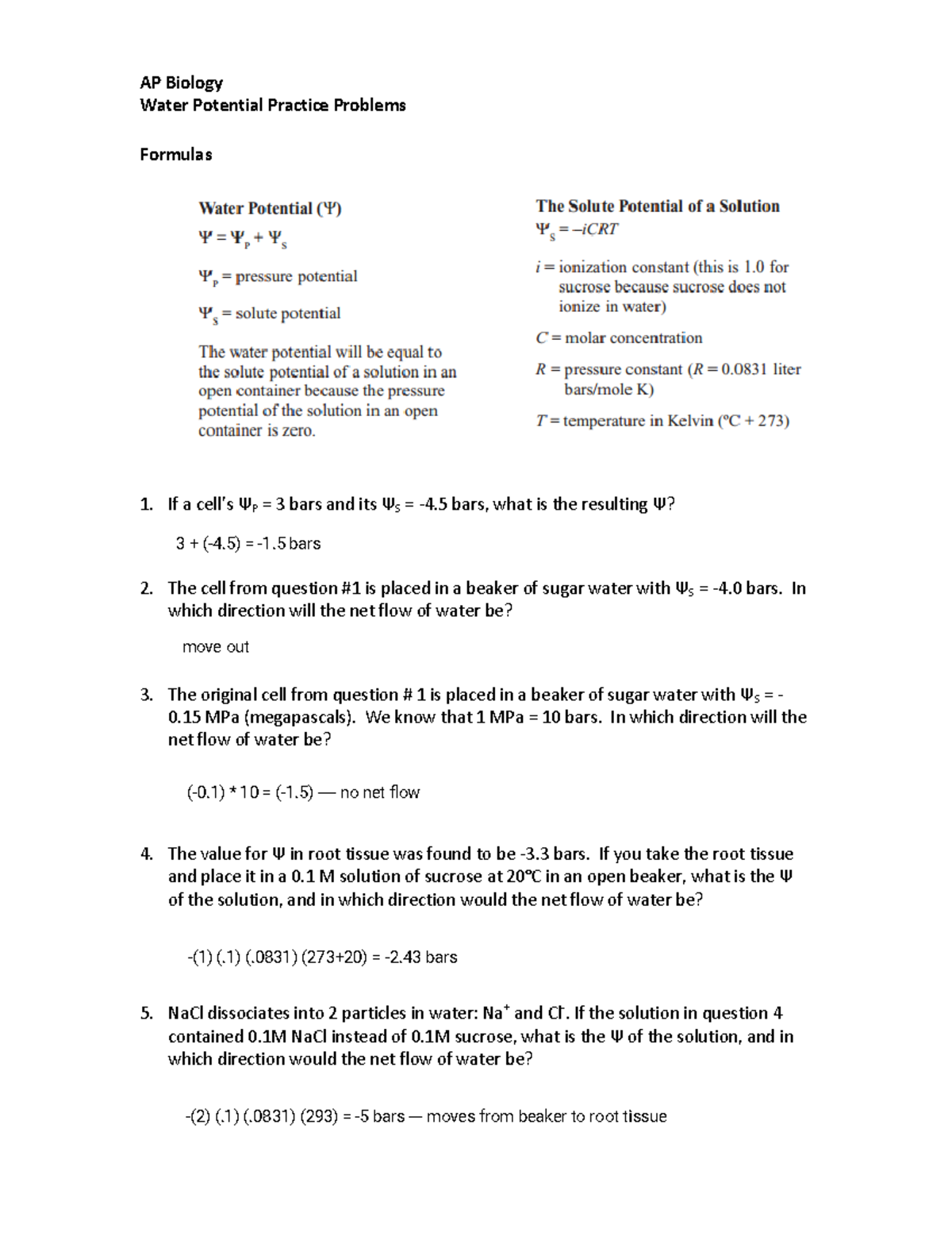 Kami Export - Halie Falkiewicz - 2.8 Water Potential Practice Problems ...