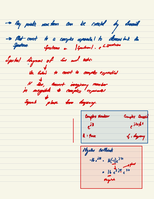 CG2023 Signals & Systems Lab 1: Spectrums & Sounds of Periodic Signals - Studocu