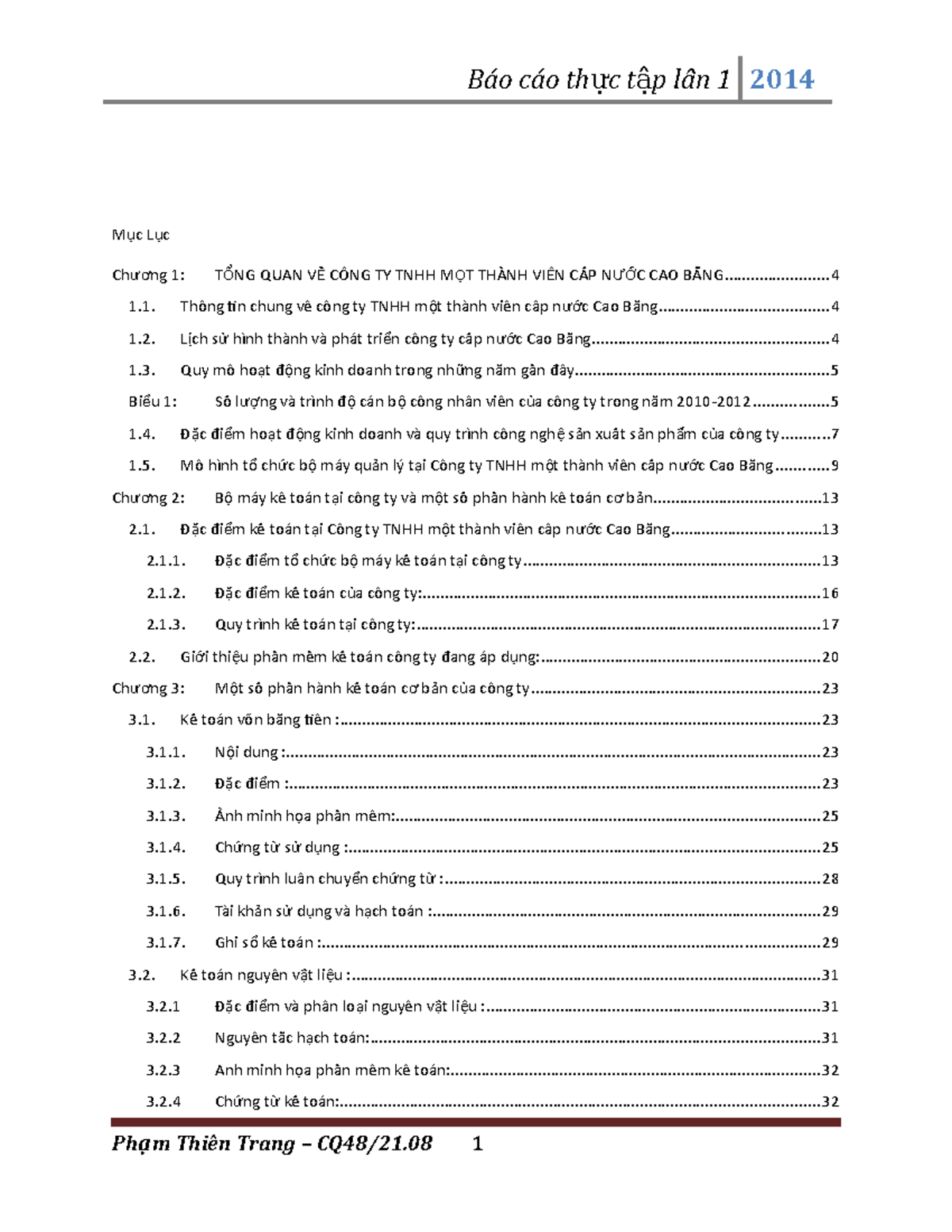 BÁO CÁO THỰC TẬP LẦN 1 - tầ sd - M c L cụ ụ Tr c nh ng nằm 1990, m c dù ...
