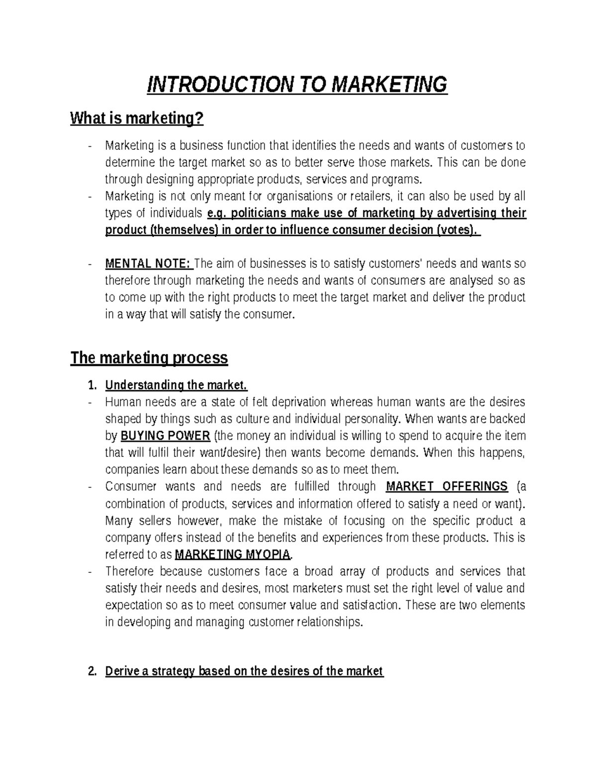 MKT 101: Comprehensive Introduction to Marketing Concepts and ...