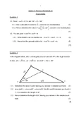 Grade 11 Trigonometry Revision Notes: Solving Triangles and Formulas ...