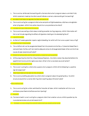 BUBBLEHE Mnemonic Postpartum Assessment - BUBBLEHED Assessment Handout ...