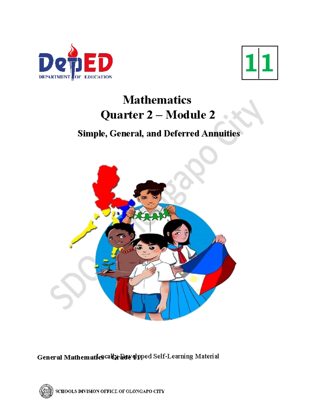 504083792 Module 2 General Mathematics - Mathematics Quarter 2 – Module ...