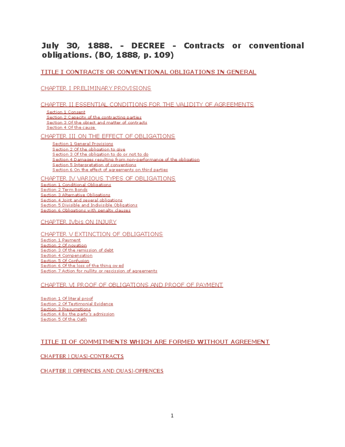 Civil Code Book 3: Contracts & Obligations Overview (BO) - Studocu