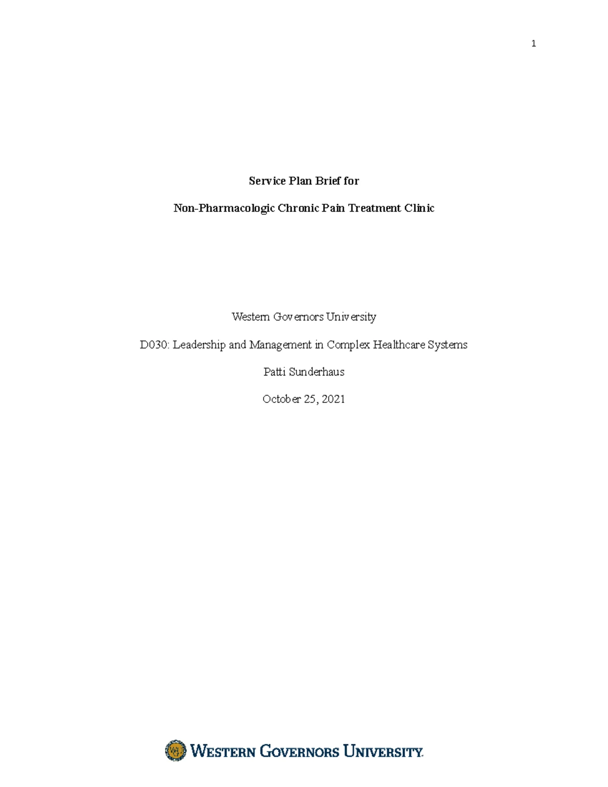 Nursing Service Plan Brief D030 studocu - Nursing Service Plan Brief ...