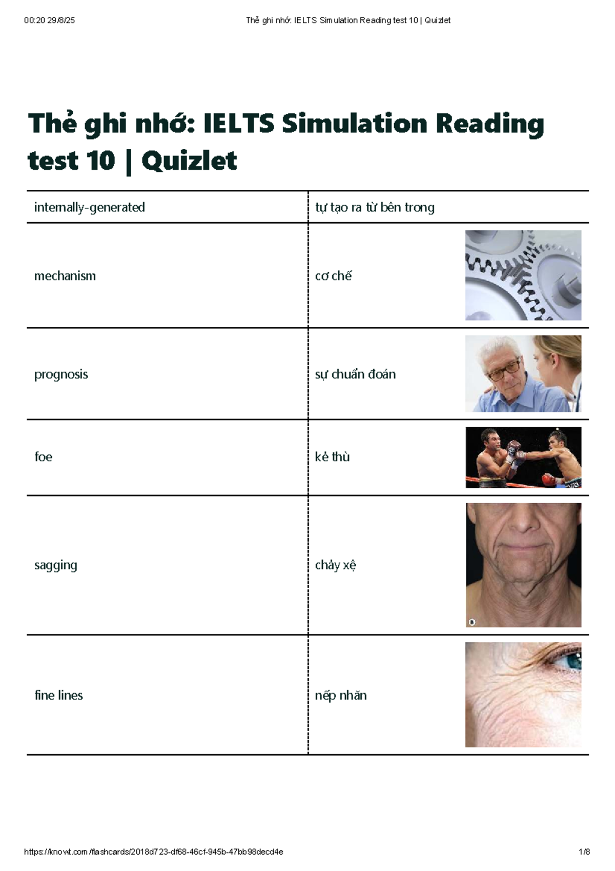 IELTS Simulation Reading Test 10 Quizlet Flashcards - Studocu