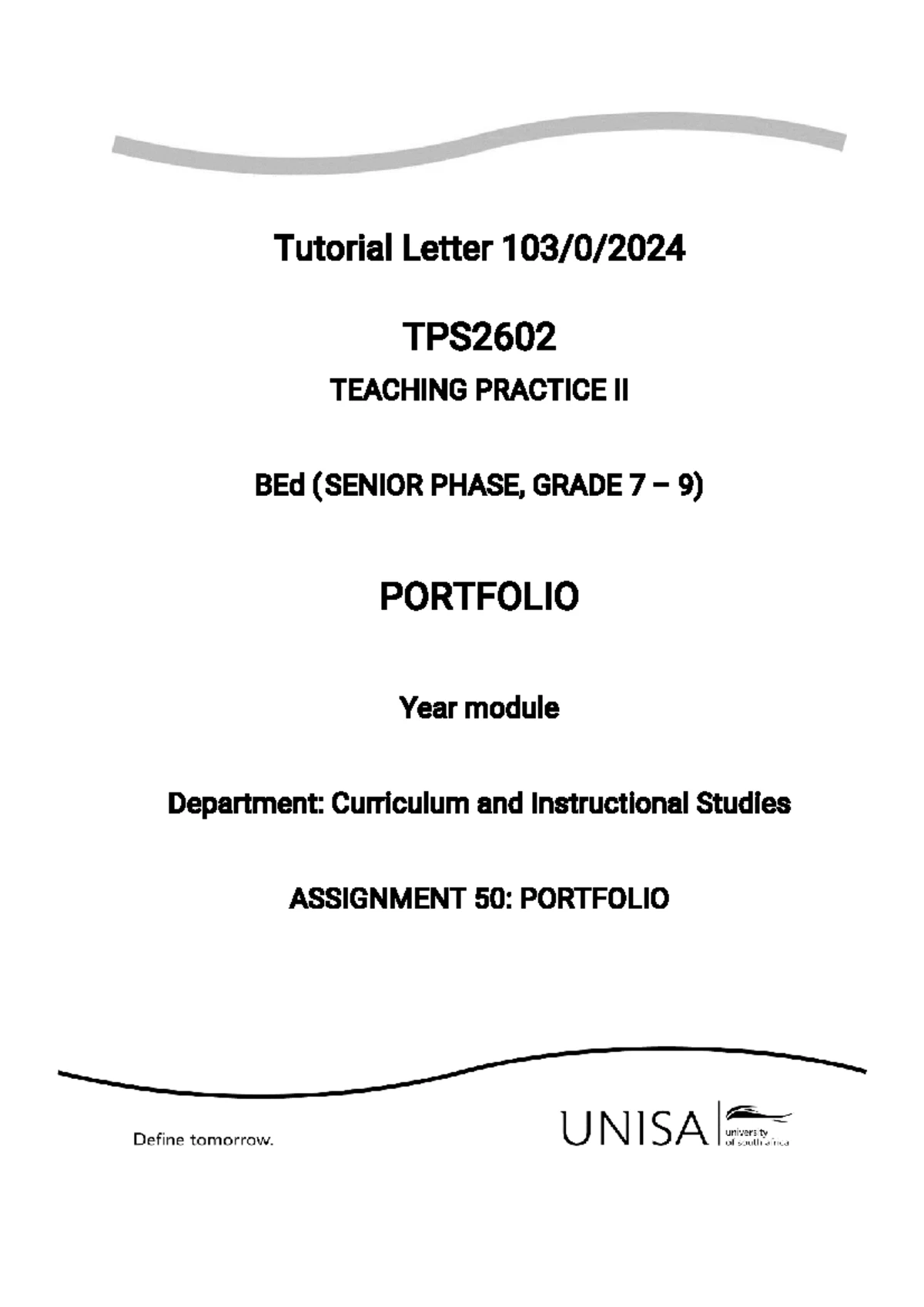 1.280 ATP 2023-24 Gr 7 Creative Arts (Visual Arts) Final Plan - Studocu