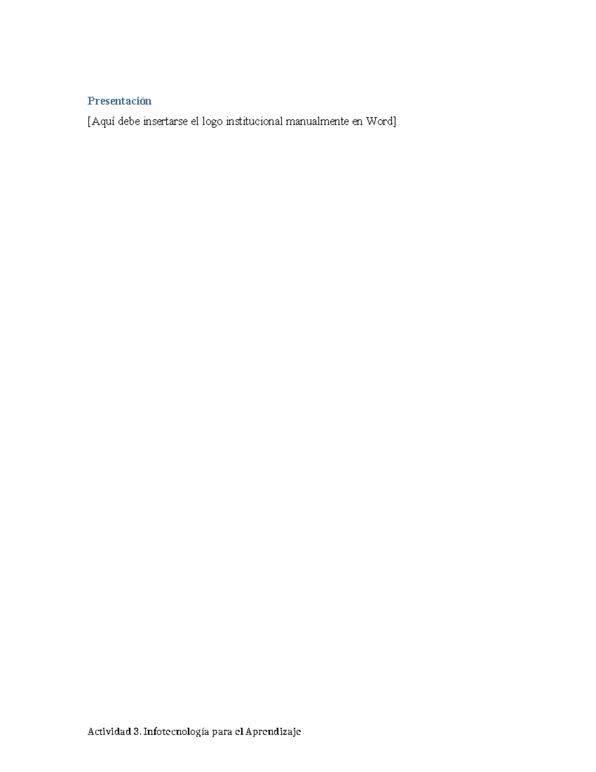 Actividad 3: Inserción Manual del Logo Institucional en Infotecnología ...