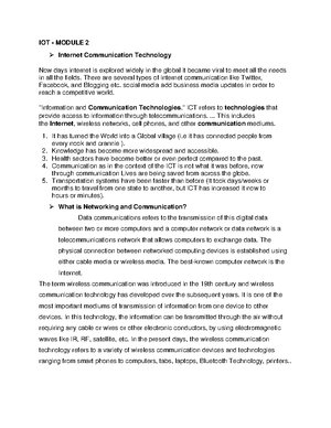 Unit-1 Io T - notes - UNIT- Internet of Things: Internet of Things, IoT ...