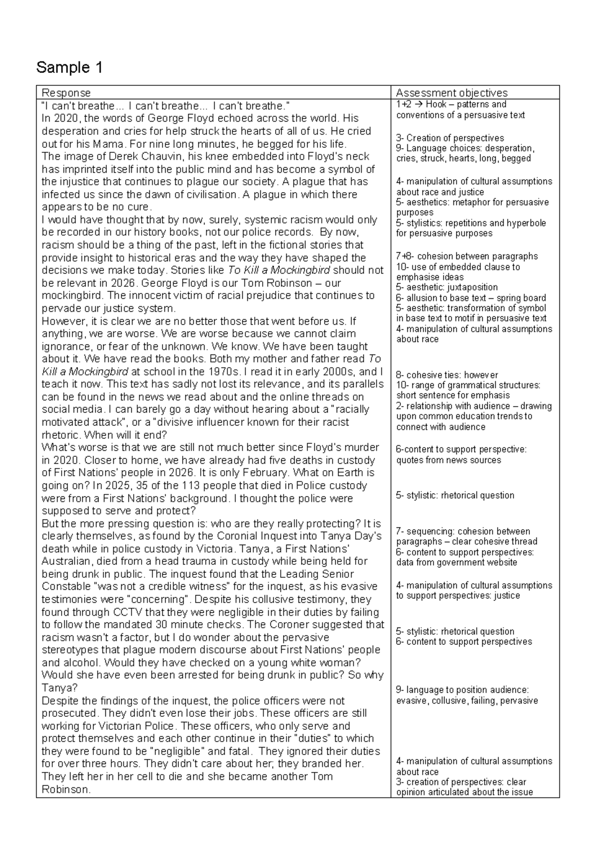 FIA2 Essay Notes: Examining Systemic Racism and Justice - Studocu