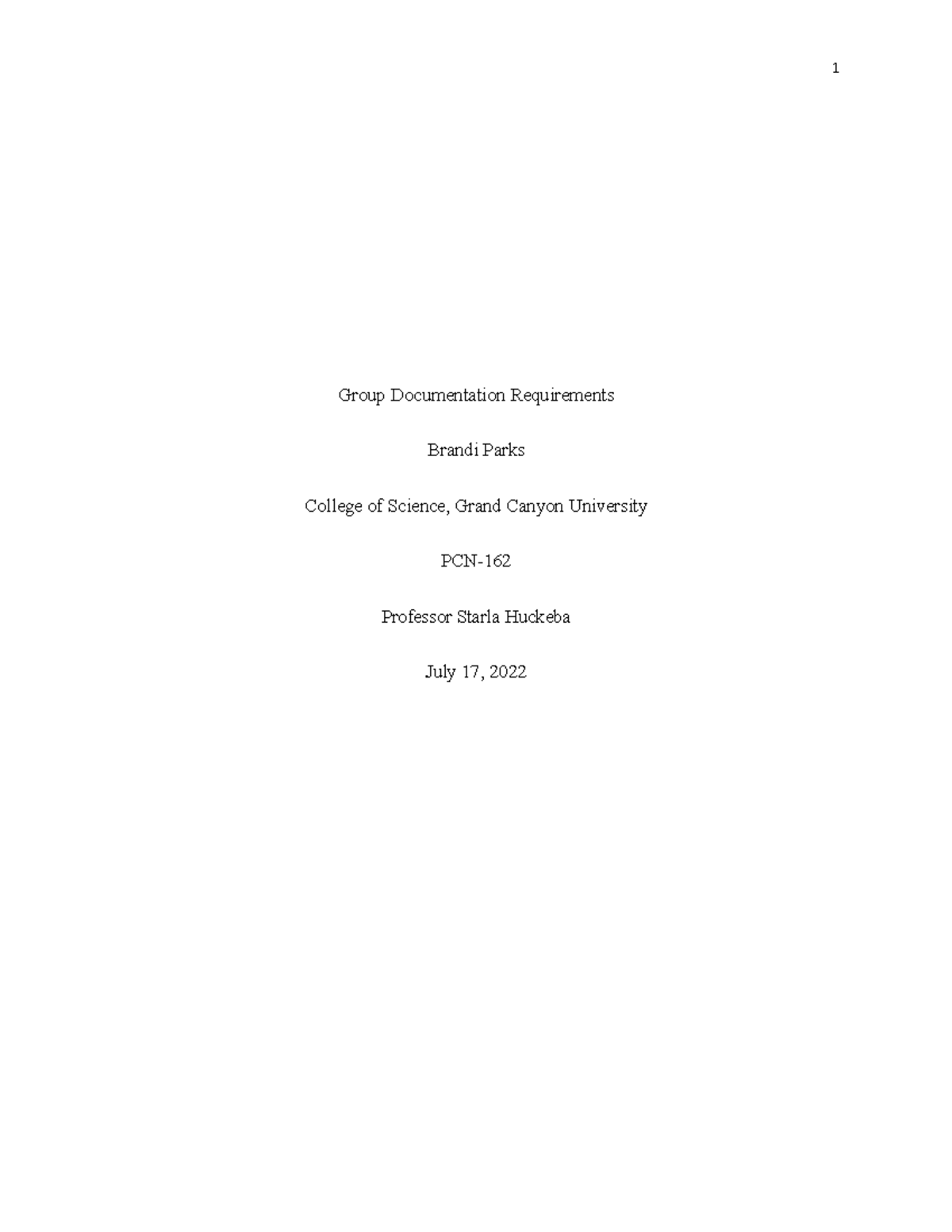 PCN-162 Group Documentation Essentials for Therapy Practice - Studocu