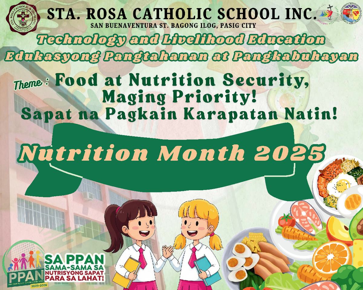 Nutrition Month tarp - aedhiawjdkawdawd - Information Technology - N u ...