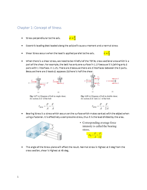 ENGR 244 Mechanics of Materials Summer 2025 Lecture Outline and Details - Studocu