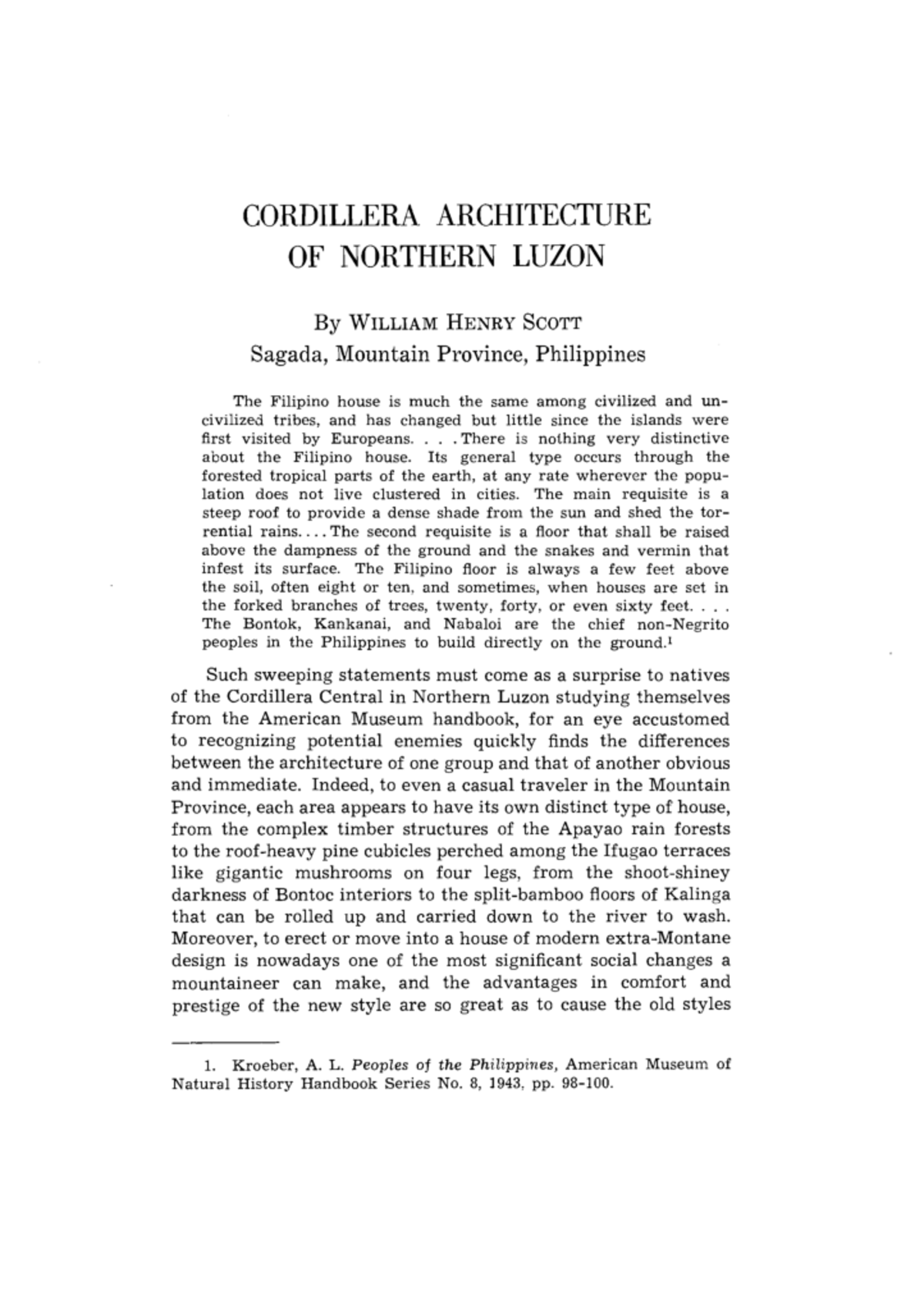 Folklore Studies 21 1962, 186-220, Scott, William Henry - CORDILLERA ...