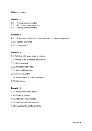 [Solved] What are the underlying causes of crime from a psychological ...