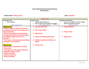 Concept Map for Practical Nursing Care Plan - NGN 2024 - Studocu