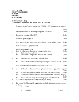 3568 diploma in ict module 1 revision questions and answers - Review ...